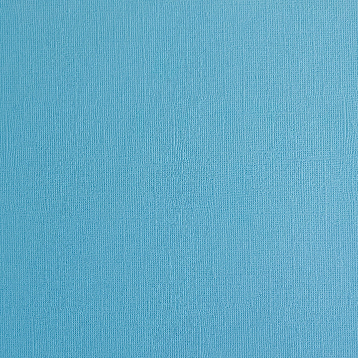 BLUE TOPAZ 12x12 Textured Blue Cardstock - Encore Paper