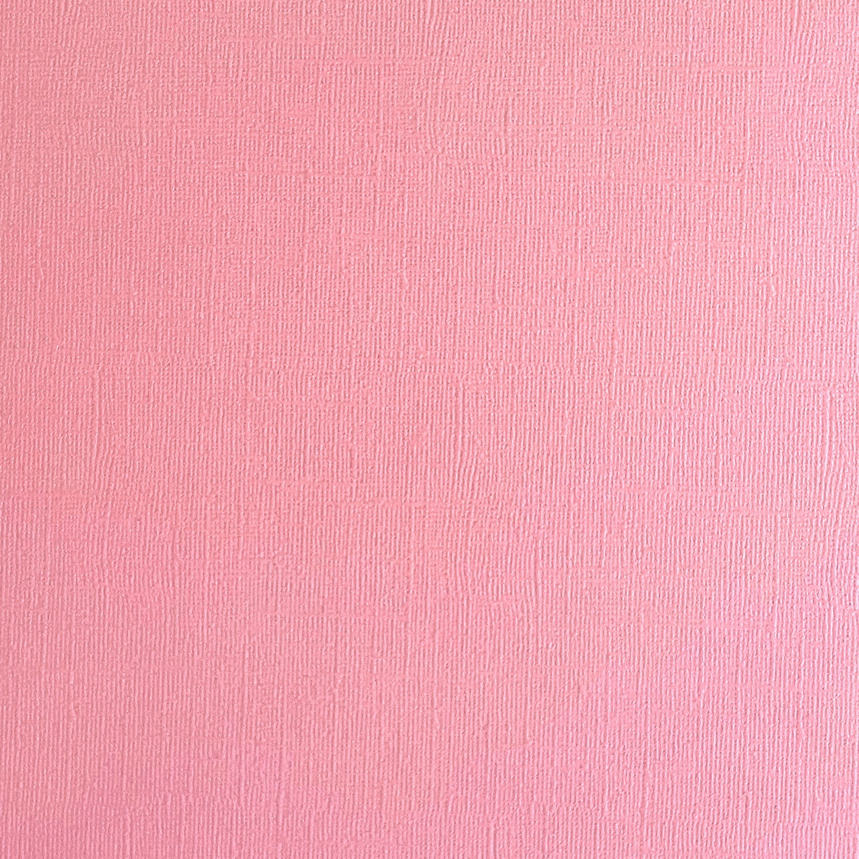 ROSY CHEEKS 12x12 Textured Pink Cardstock - Encore Paper