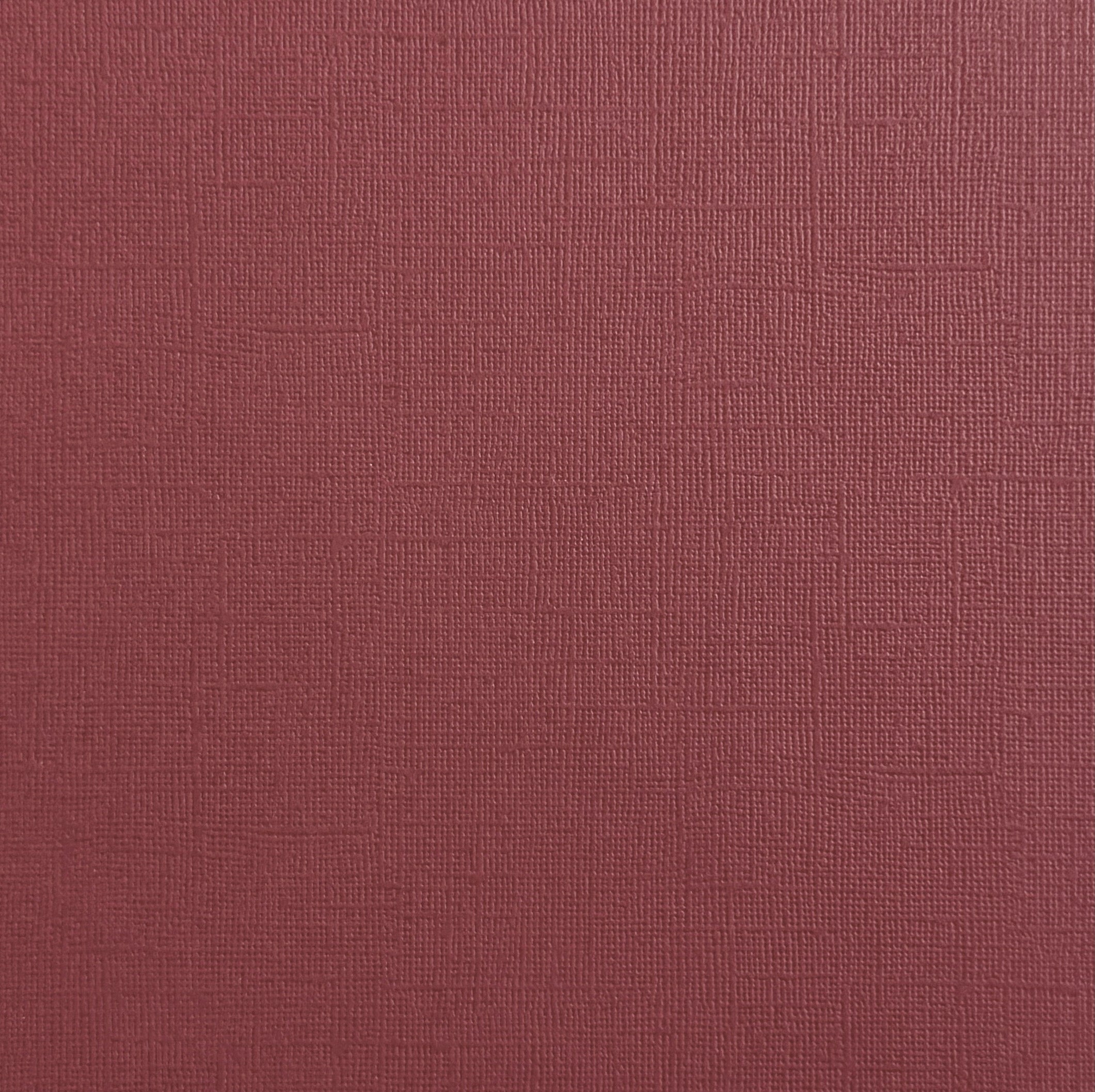 RED WINE 12x12 Textured Pink Cardstock - Encore Paper