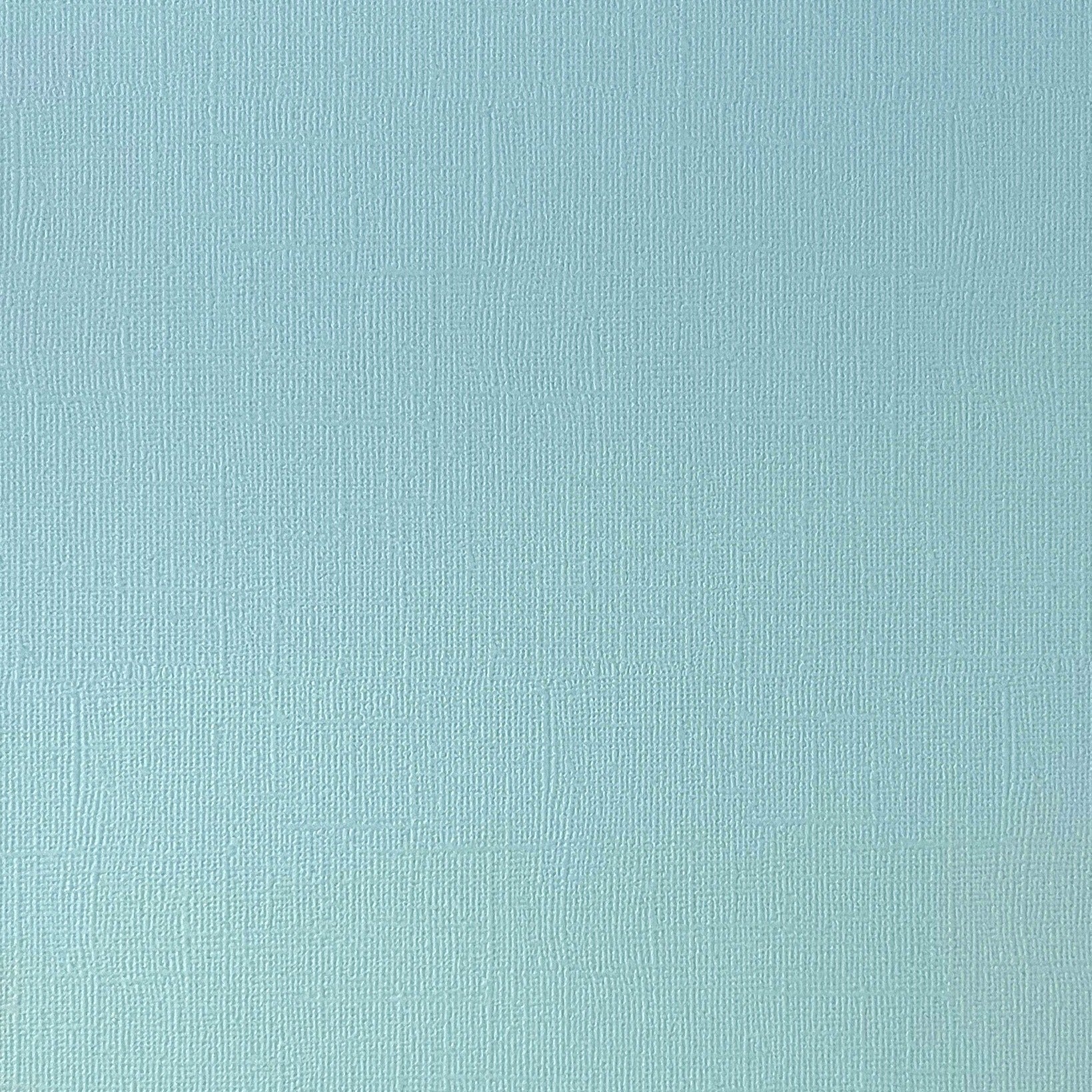 WATERFALL 12x12 Textured Pale Blue Cardstock - Encore Paper